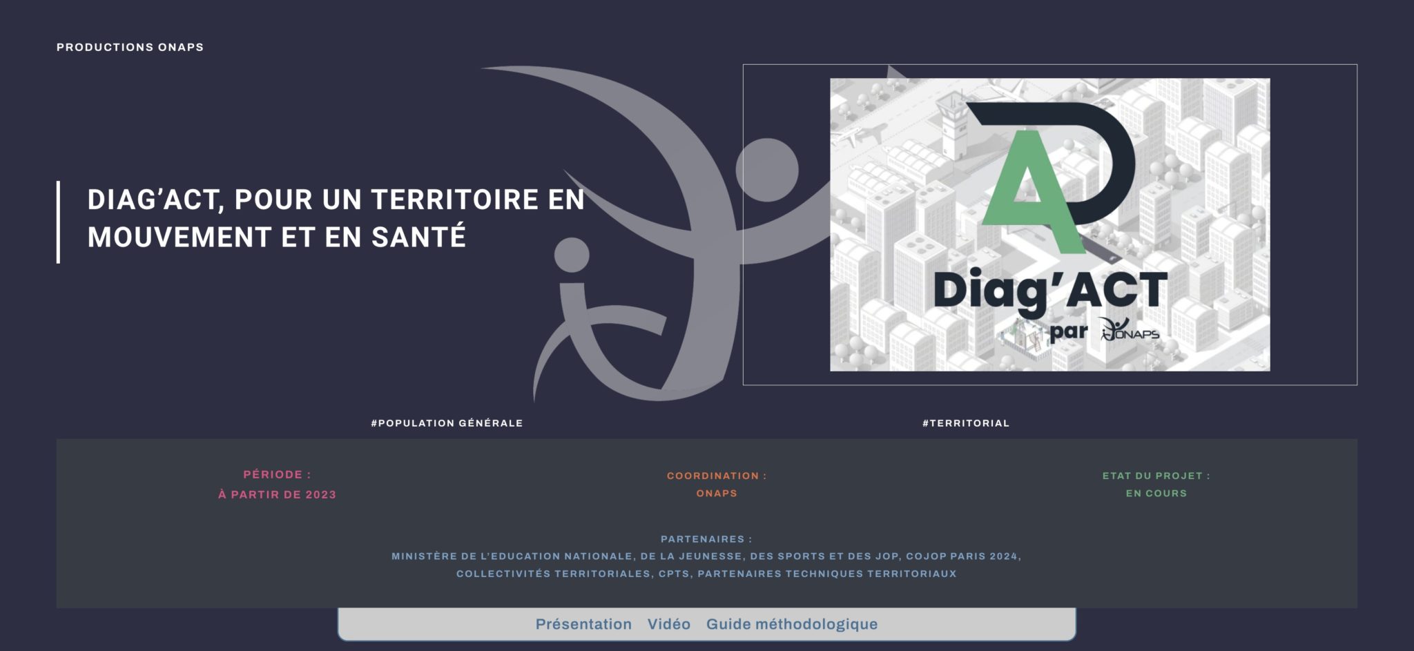 Le Diag’act : outil de l’ONAPS au service des collectivités.